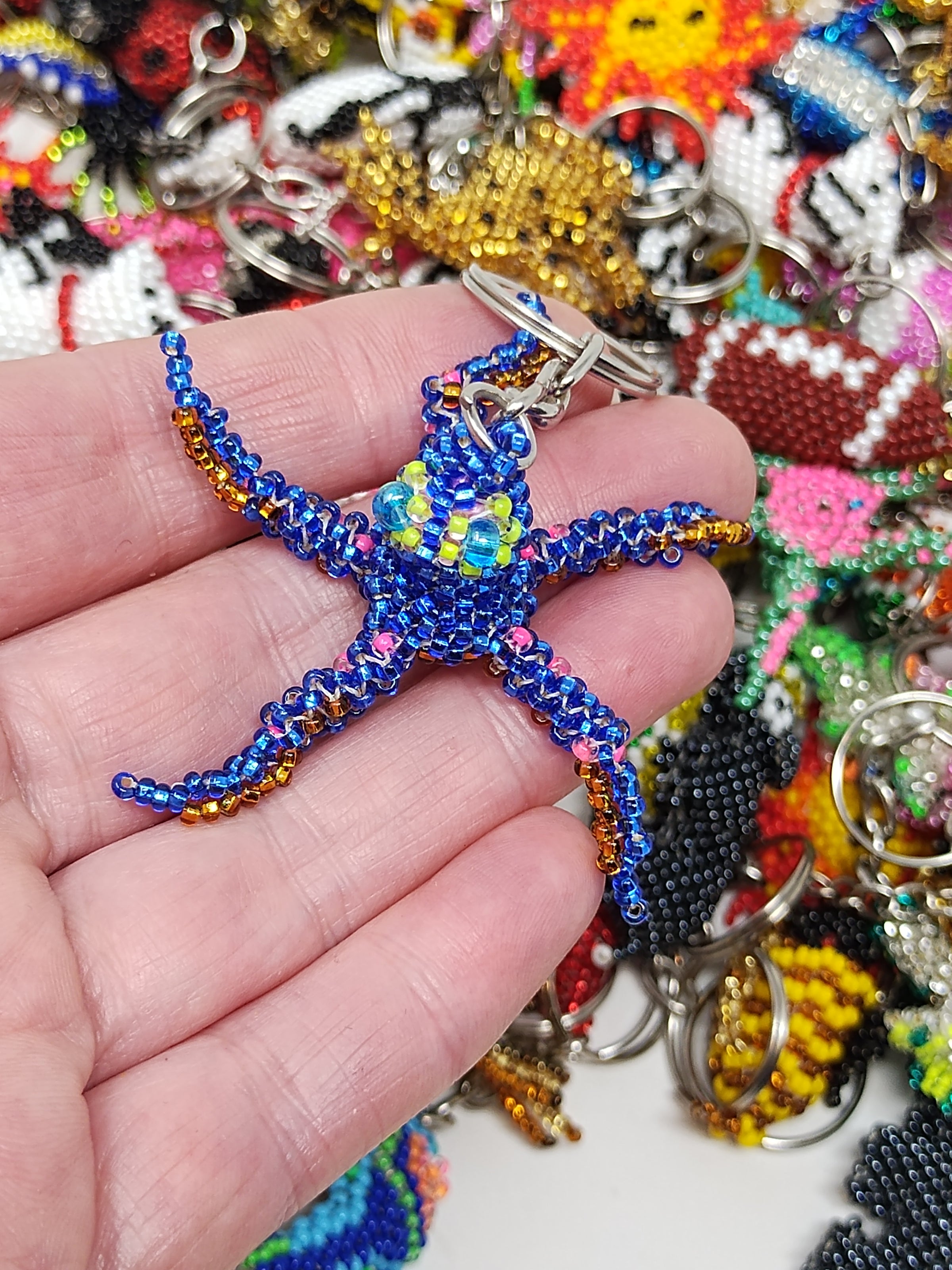 beaded keyring making kit